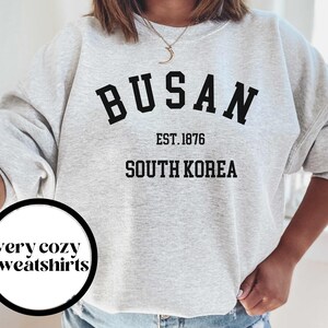 Busan South Korea Sweater, Busan South Korea Sweatshirt, Busan South ...