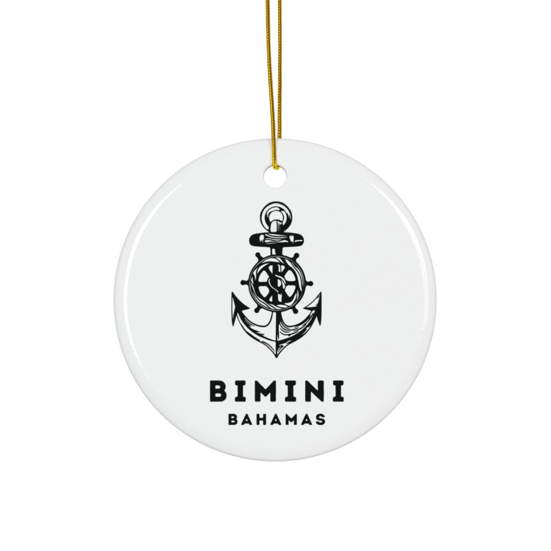 Customizable Bimini Bahamas Ornament, Bimini Bahamas Gift, Bimini ...