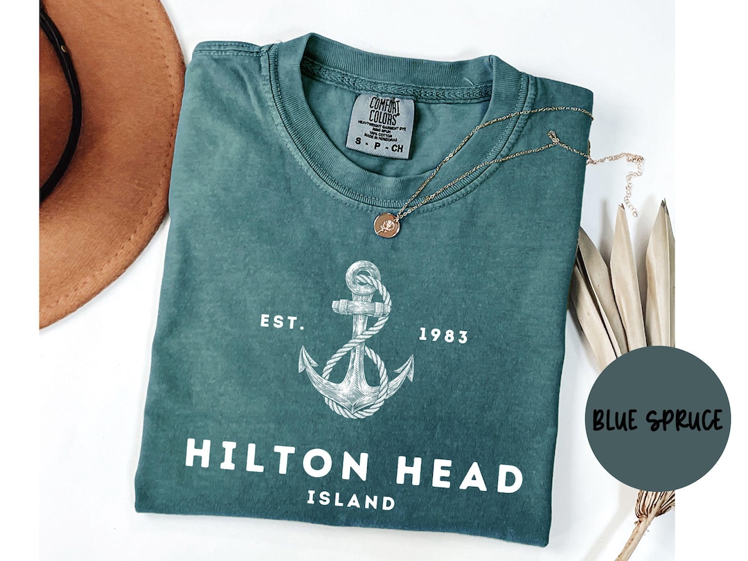 Hilton Head South Carolina Shirt, Comfort Colors®, Hilton Head SC T ...