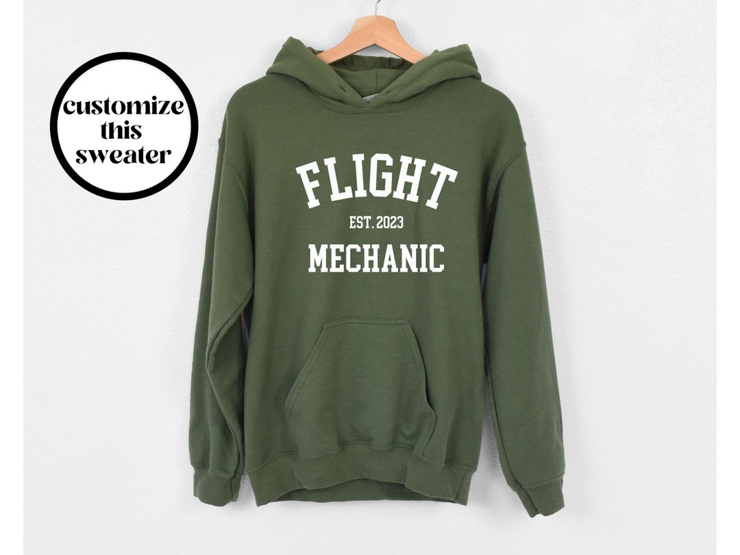 Flight Mechanic Hoodie, Flight Mechanic Sweatshirt, Flight Mechanic ...