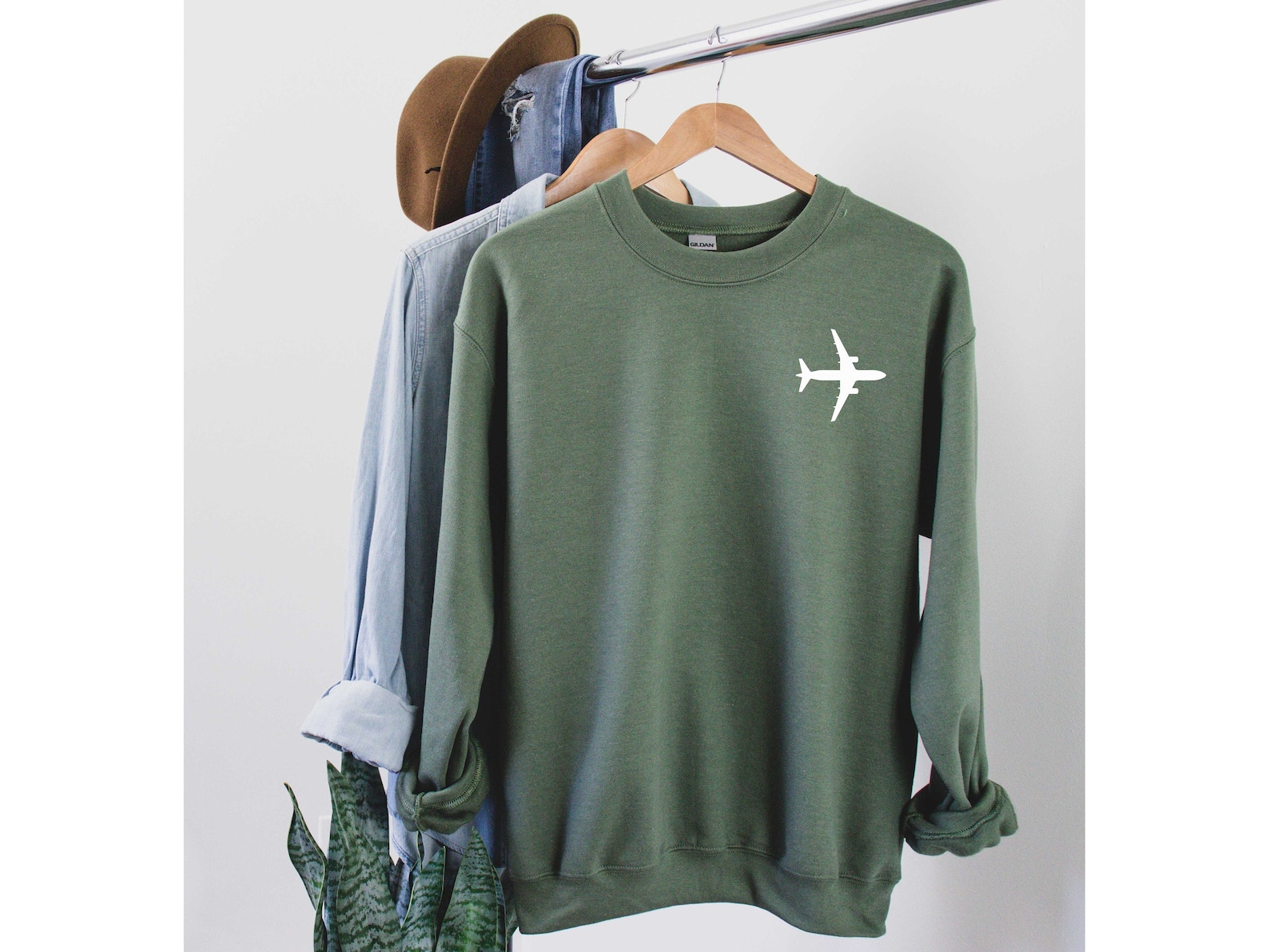 Airplane Flight Crew Sweatshirt Airplane Flight Crew Gift - Etsy