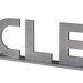 Cleveland Letter Sign / CLE Letter Sign - Ohio Metal Industrial Home ...