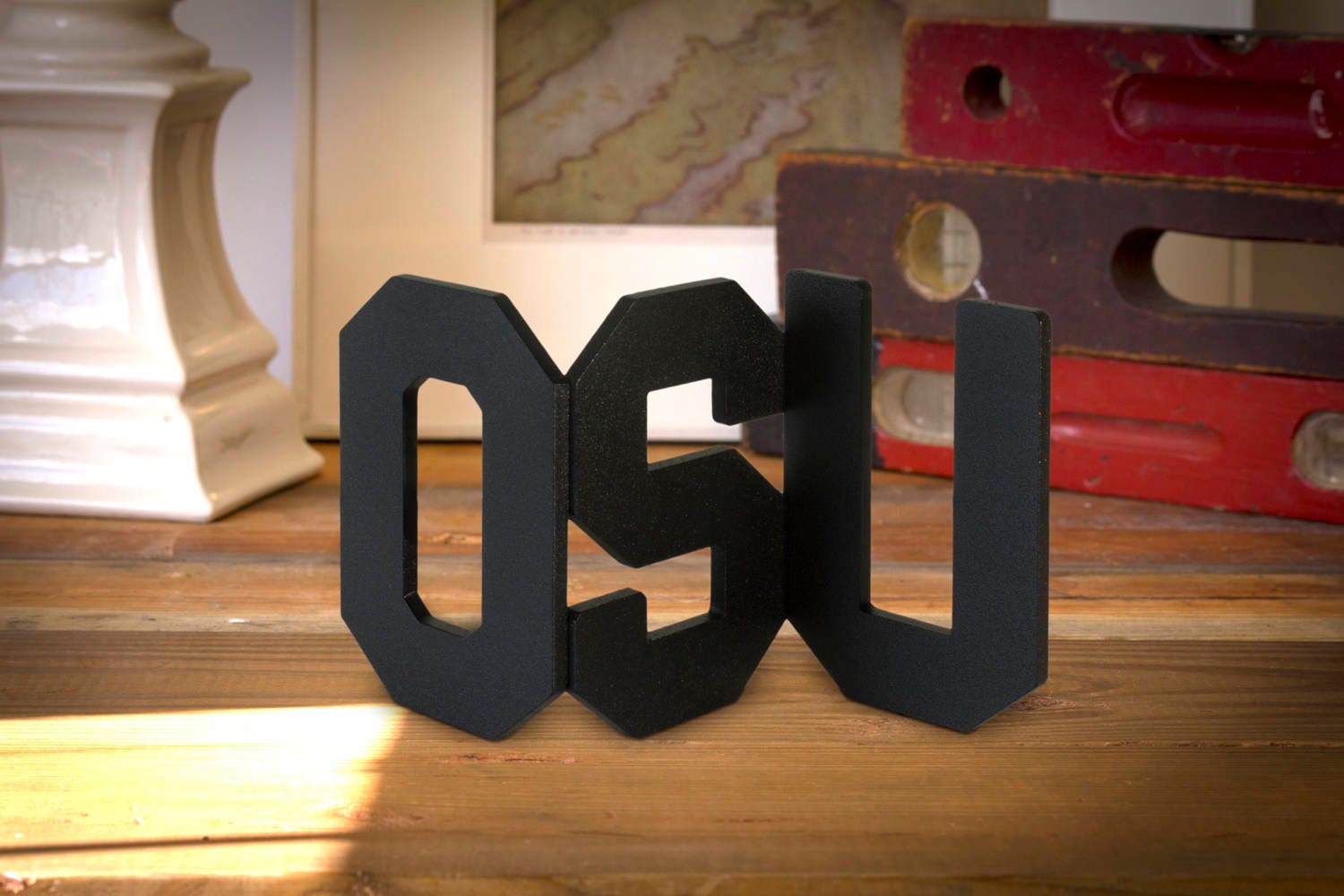 OSU Word Art Letter Sign Ohio State University Buckeye - Etsy