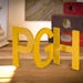 Pittsburgh PGH Word Art Tri-letter Sign Art Metal Industrial Home Décor ...