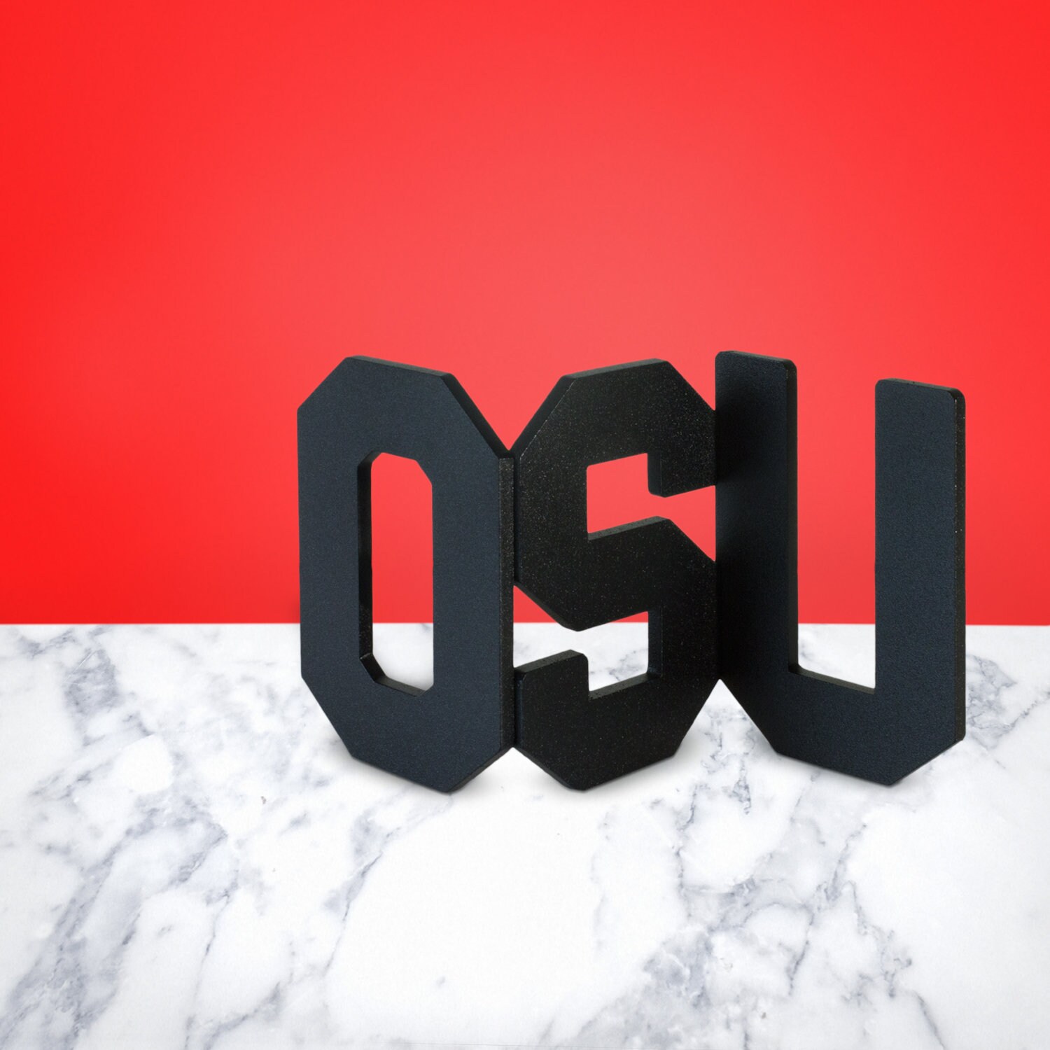 OSU Word Art Letter Sign Ohio State University Buckeye - Etsy