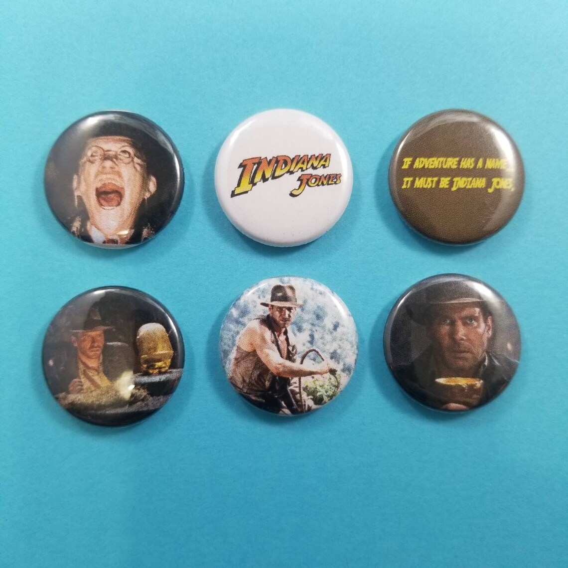 Indiana Jones Set of 6 Refrigerator Magnets Featuring - Etsy