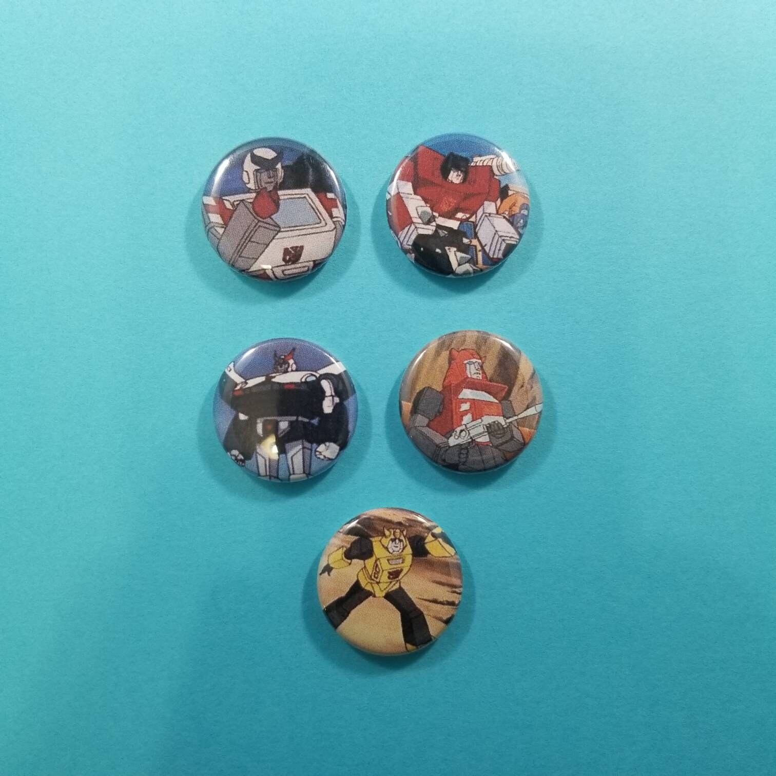 Robots in Disguise Set of 9 Transformers Refrigerator Magnets - Etsy