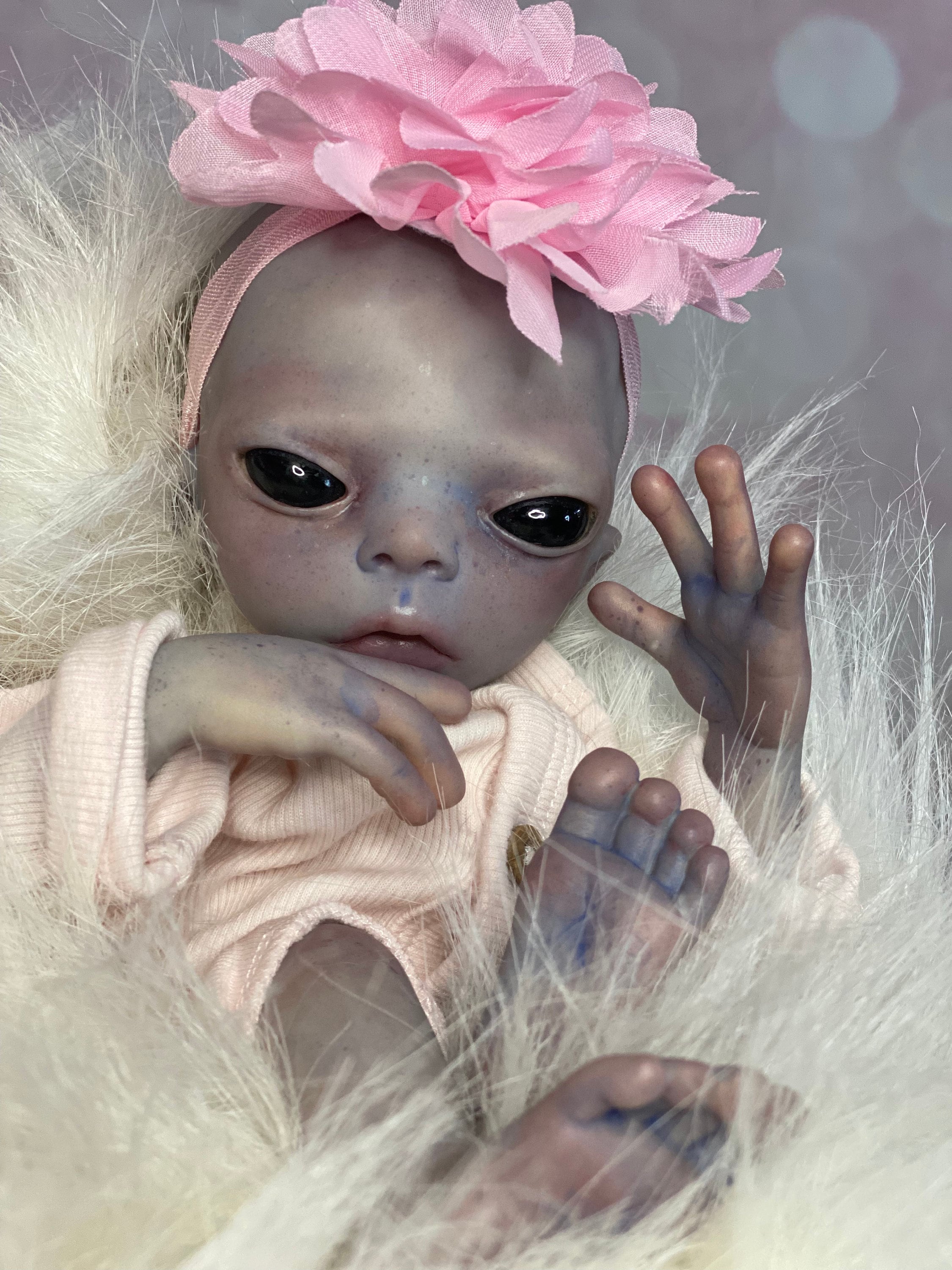 Imani by Noemi Roarks Reborn Doll Ooak Alien Reborn Alien | Etsy