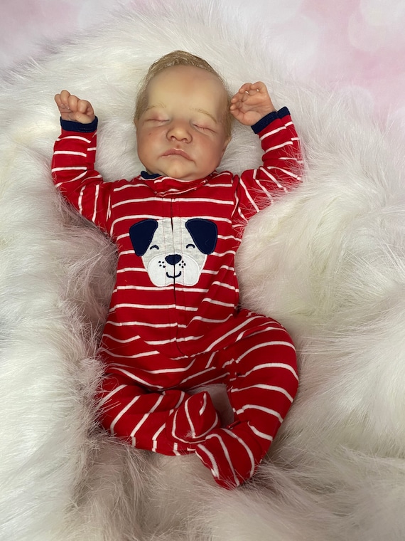 Custom levi Bonnie Brown reborn Baby Doll With Coa therapeutic Reborn Doll OOAK Vinyl Weighted Realistic Baby Collectors Doll Art Doll Etsy UK