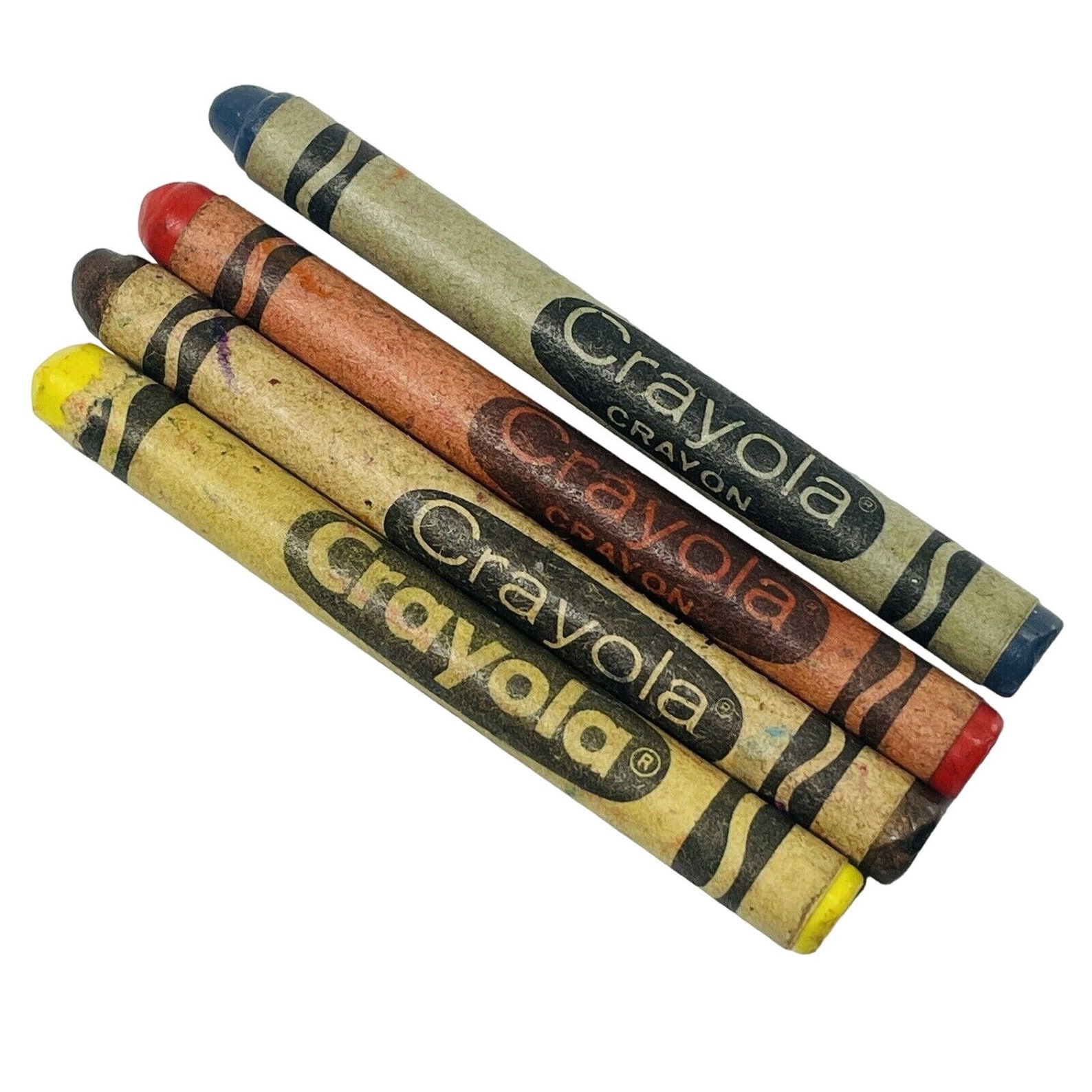 4 Retired Crayola Crayon Retired Vintage Used - Etsy