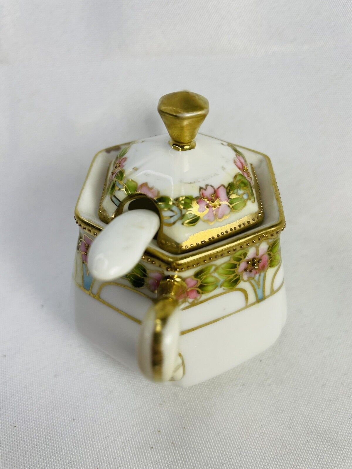 Nippon Morimura China 1911 Miniature 3 Bowl Lid Spoon Set - Etsy