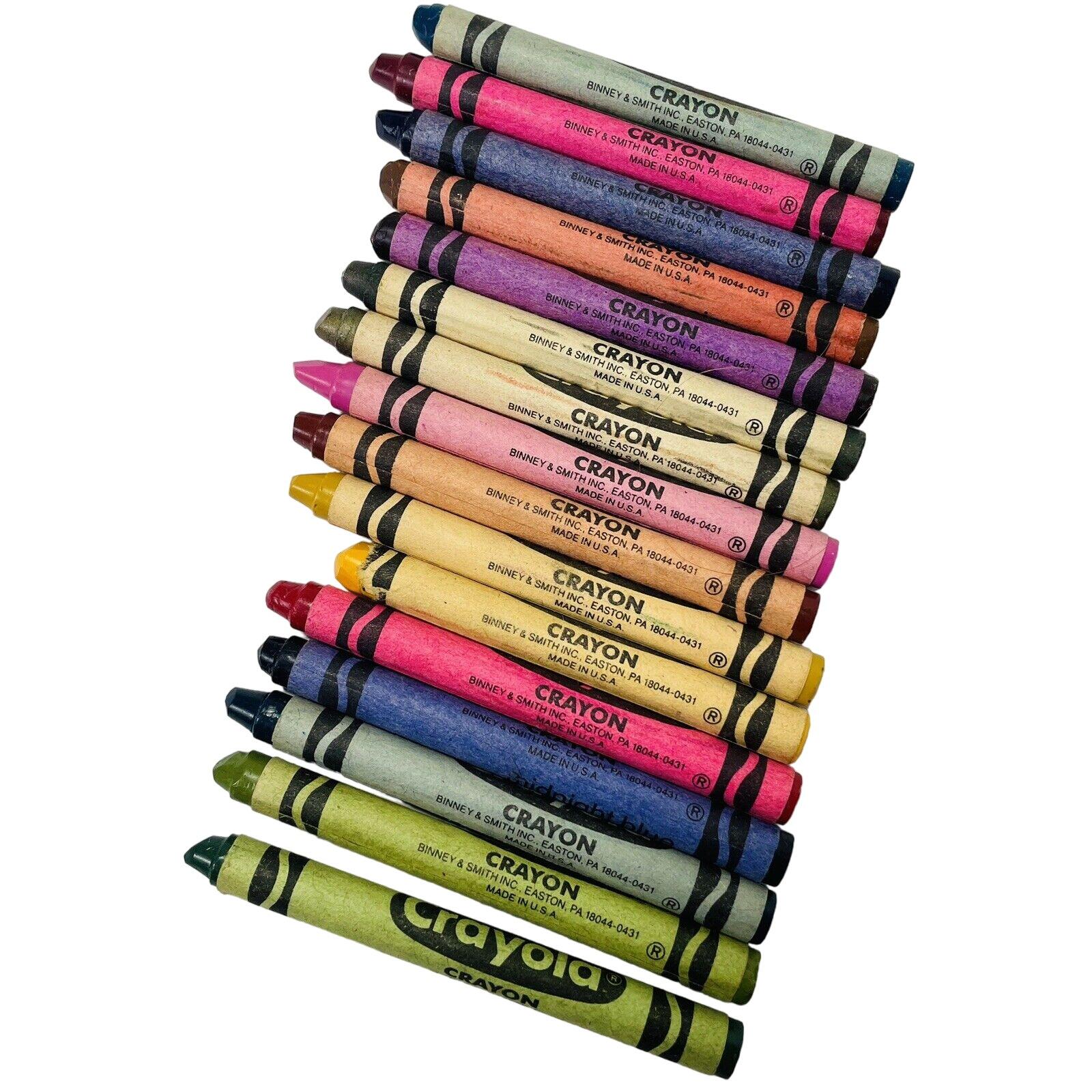 16 Retired & Hard to Find Crayola Crayon Collector Vintage Color Used ...