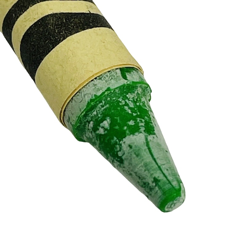 Ultra Green Crayola Crayon Fluorescent Retired Permanent Name Change ...
