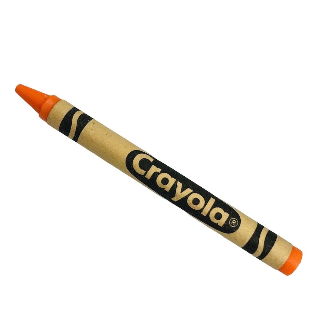Ultra Yellow Crayola Crayon Fluorescent Retired Permanent Name - Etsy