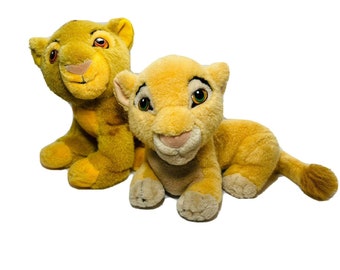 Disney The Lion King Nala Baby Simba Stuffed Plush Toys Discount Shop ...