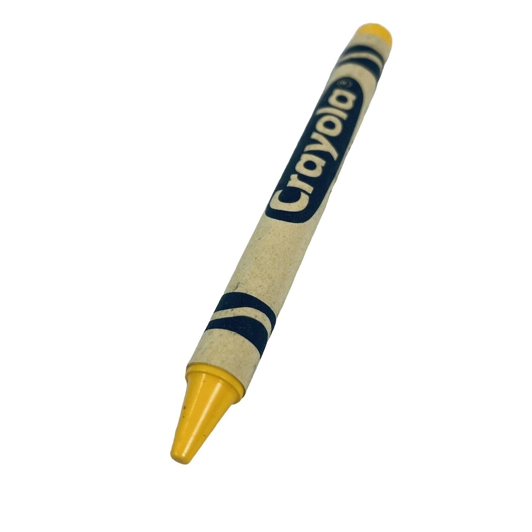 Crayola Crayon Retired Orange Yellow New Unused Binney & Smith New York ...