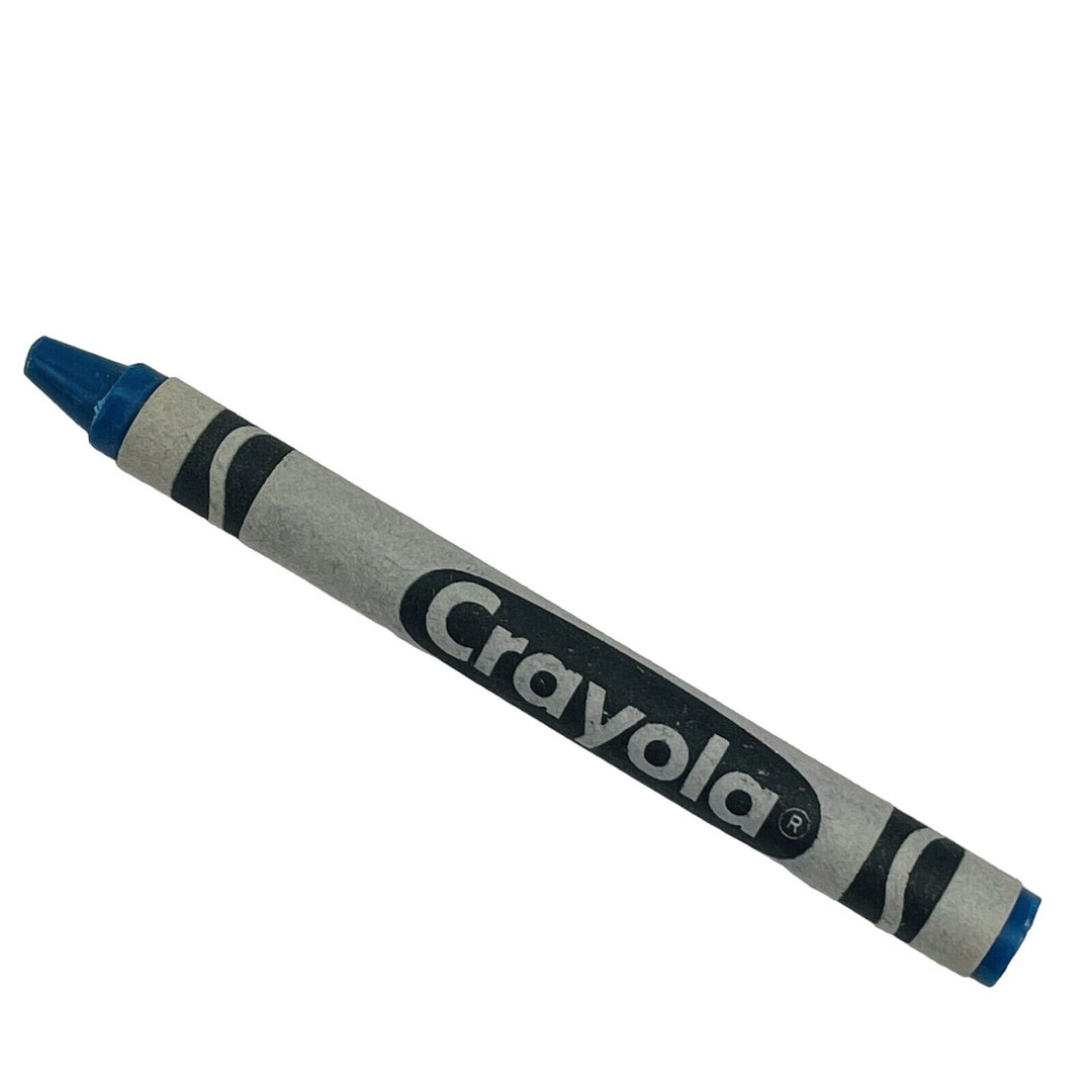 Ultra Blue Crayola Crayon Fluorescent Retired Permanent Name - Etsy