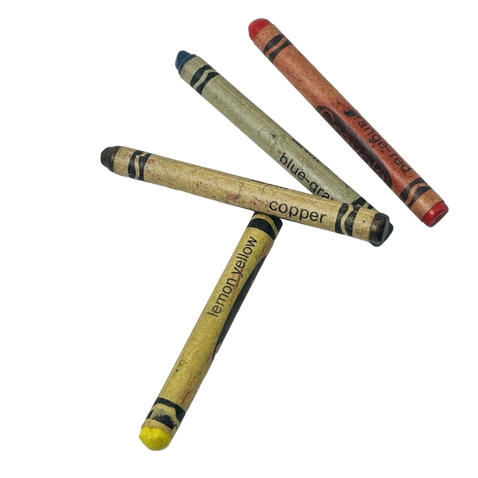 4 Retired Crayola Crayon Retired Vintage Used - Etsy