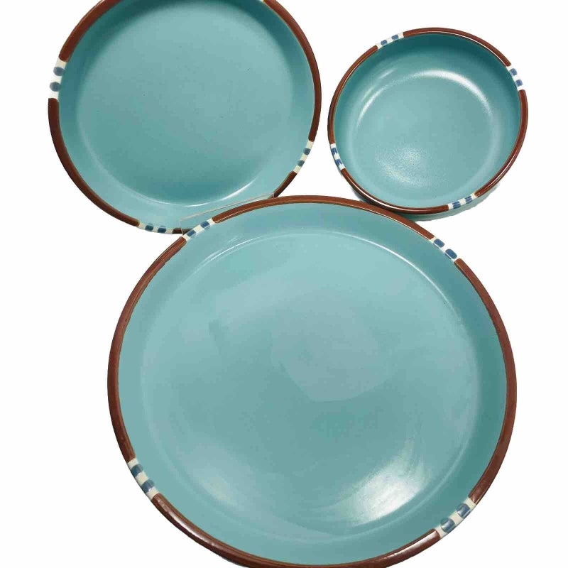 Turquoise Dinnerware - Etsy
