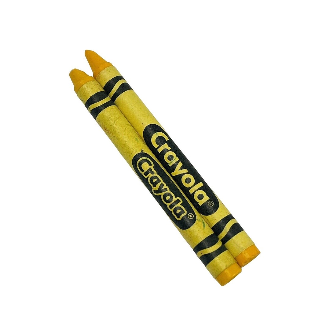 Dandelion Crayola Crayon Retired 1990 & 2010 First and Last Generation ...