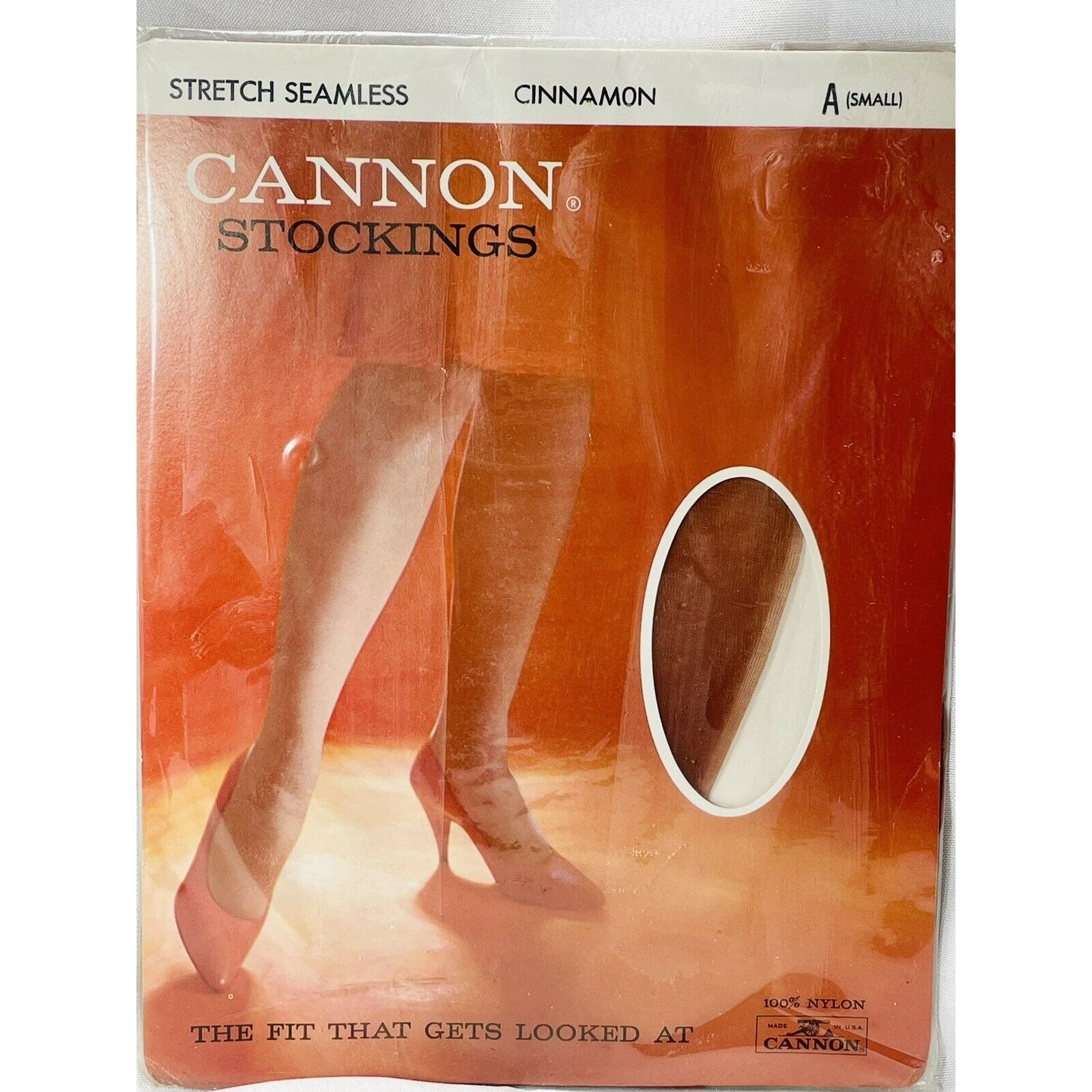 Cannon Stretch Seamless Nylon Stockings Cinnamon Size A 15 - Etsy