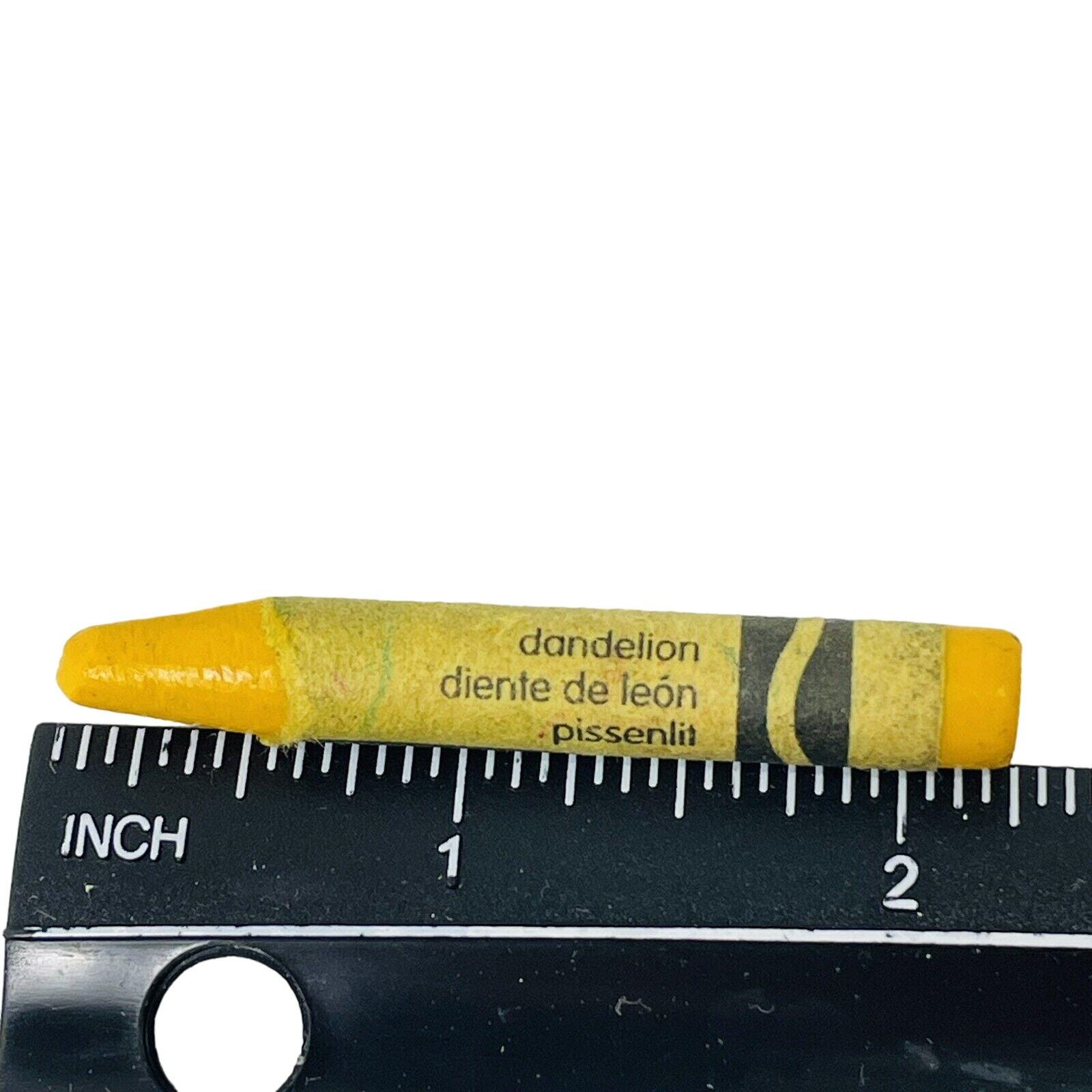 7.5 Dandelion Crayola Crayon Retired Coloring Color USED - Etsy