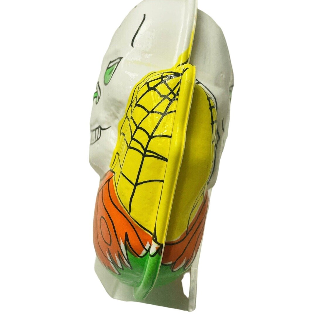 Vintage Vacuform 3D Molded Plastic Skull Corn Cob Halloween Candy ...