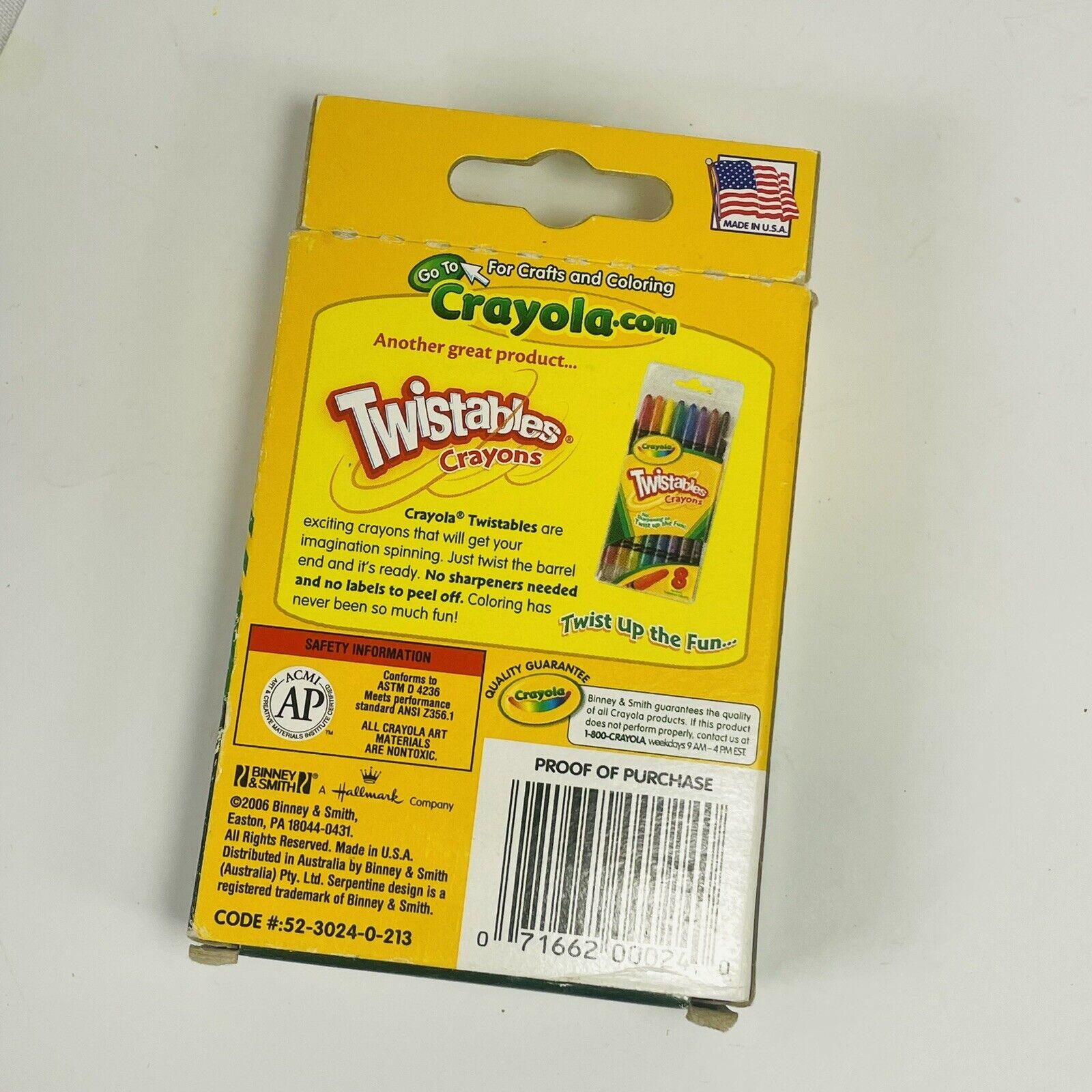 Crayola Crayon Box of 24 Colors 2006 With Children’s Retired Dandelion ...