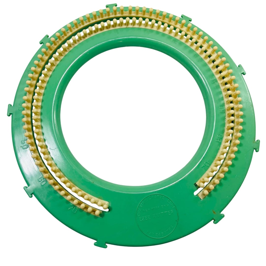 Vintage EZEE Knitter Knitting Wheel by Creative Crafts Corp USA - Etsy