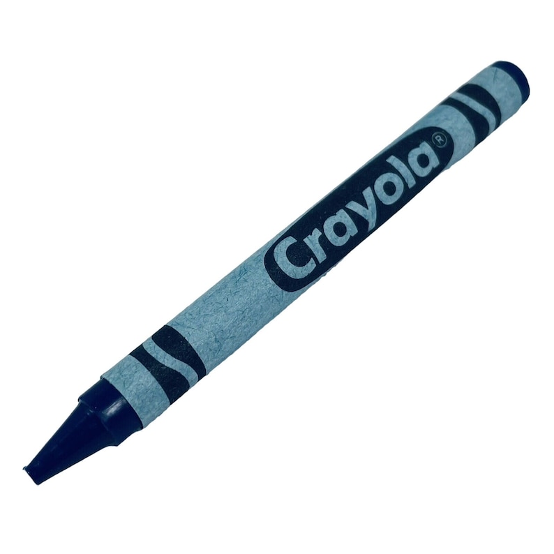 Green Blue Retired Crayola Collector Crayon Discontinued - Etsy