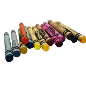 13 Retired Crayola Crayon Collector Vintage Color Lot UNUSED - Etsy