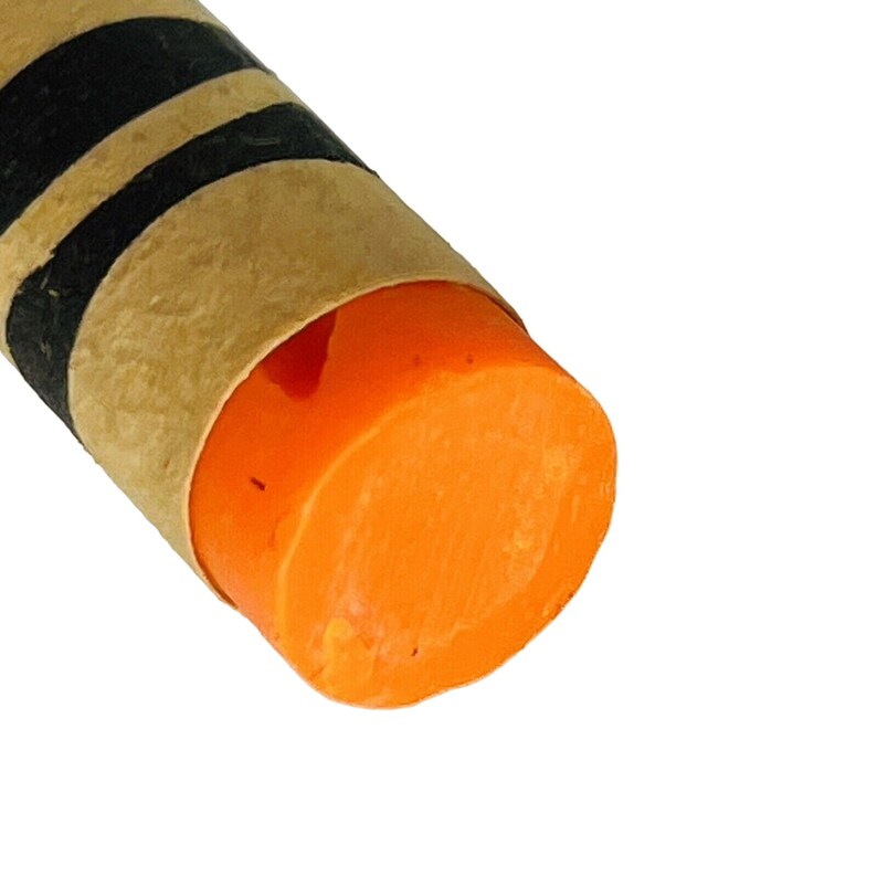 Ultra Yellow Retired Crayola Crayon Collect Permanent Name Change ...