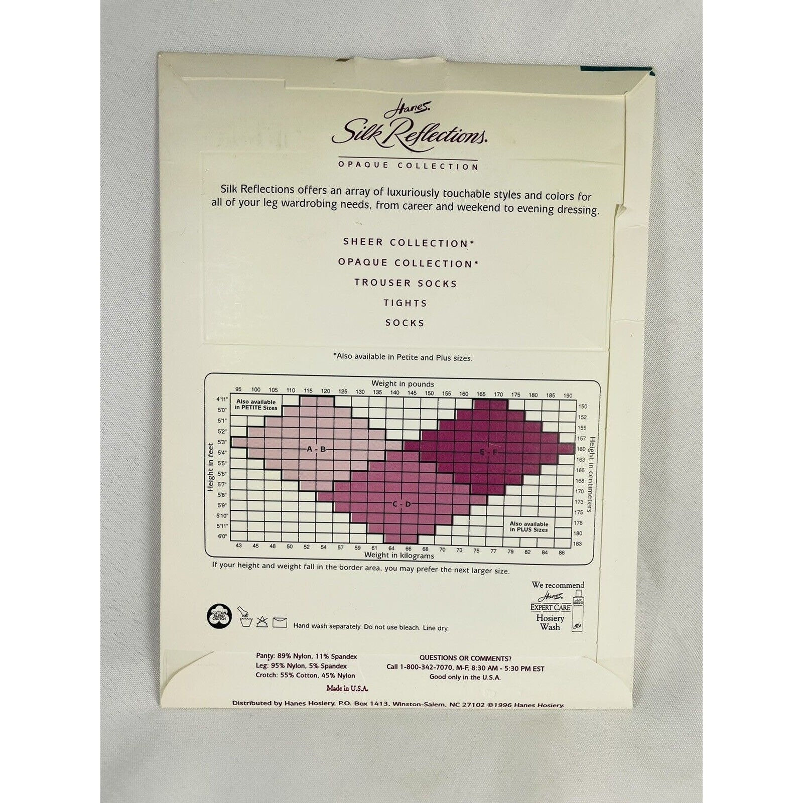 Vintage Hanes Silk Reflections Pantyhose Jet AB Light Opaque Microfiber ...