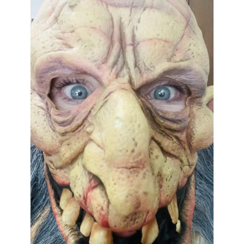 Vintage 2001 the Paper Magic Group Halloween Rubber Mask Hillbilly - Etsy