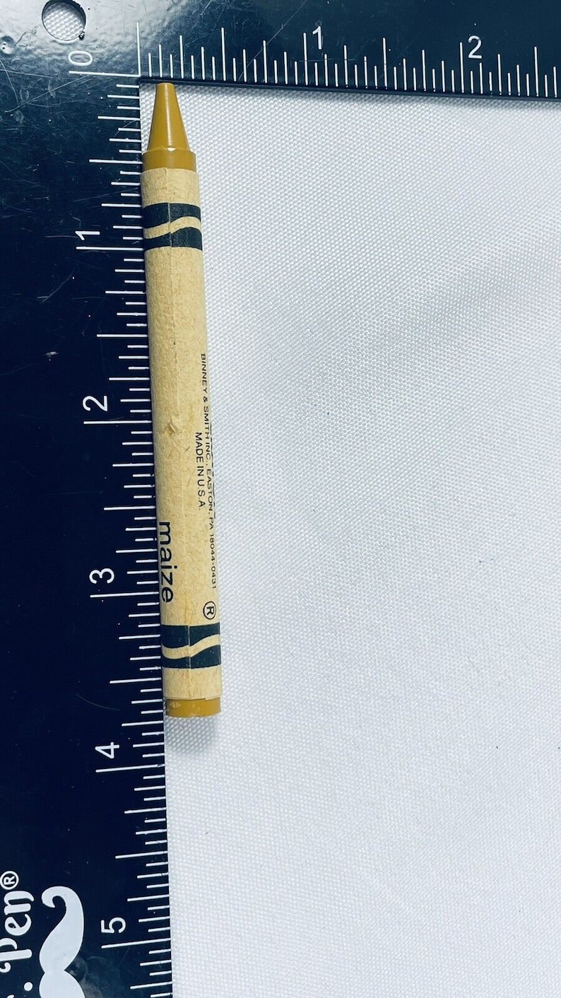 Crayola Crayon Retired Maize New Unused Binney & Smith New York Vintage ...