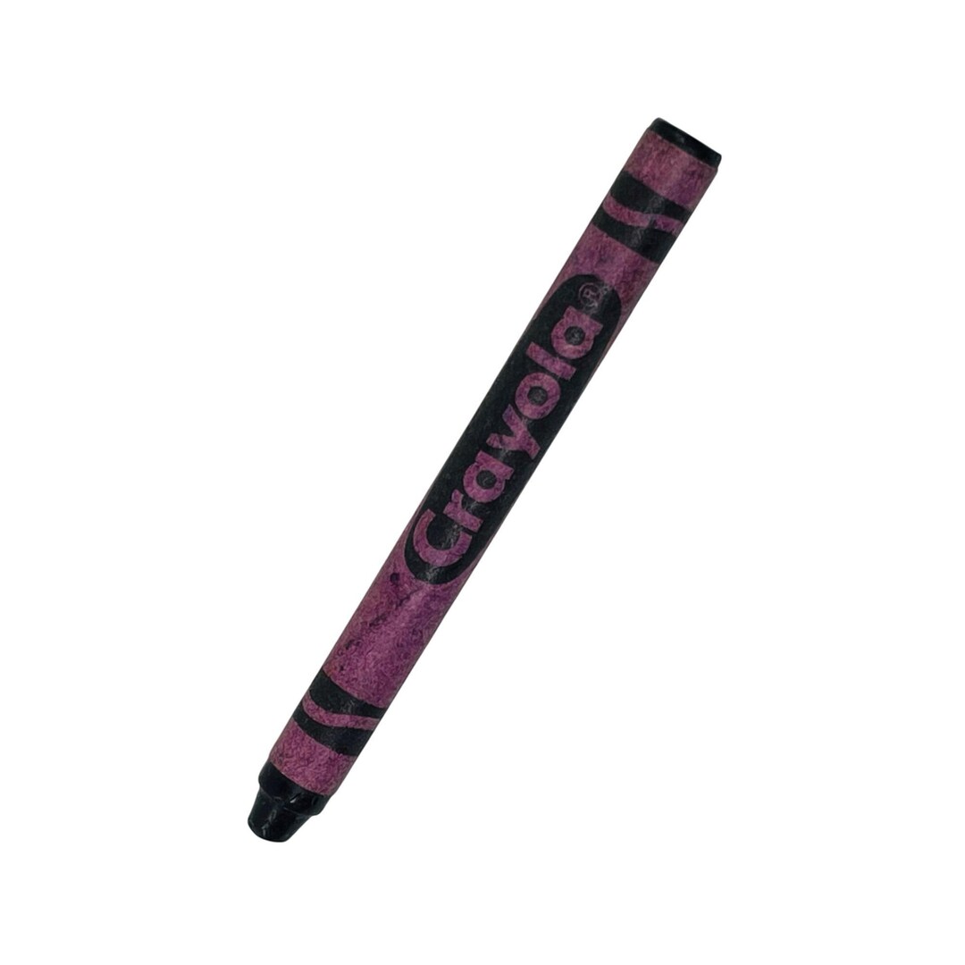 Violet Vintage Crayola Crayon Today Known as Violet (purple) Used Label ...