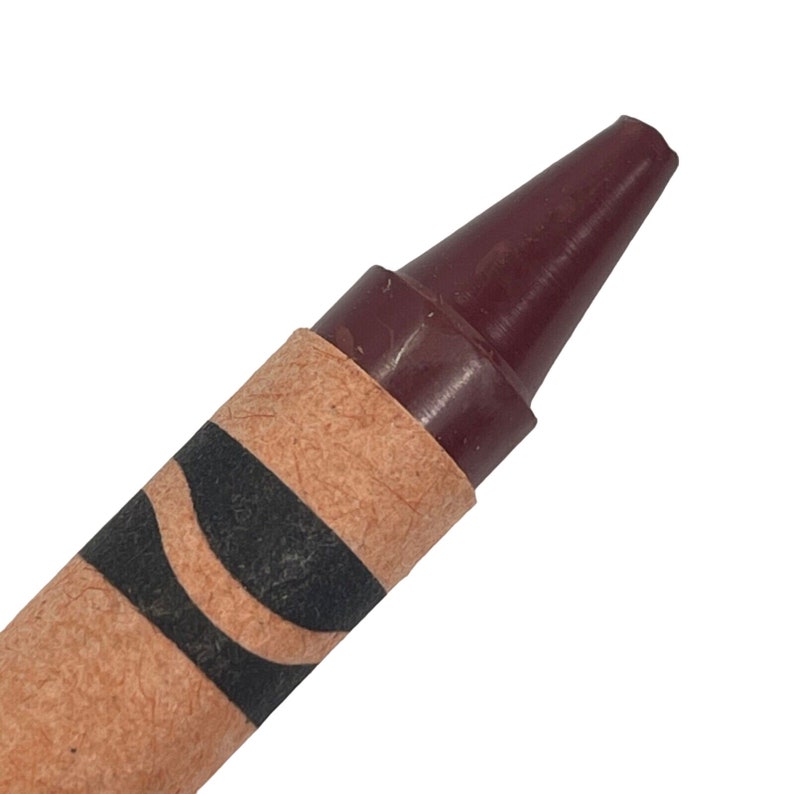 Vintage Crayola Indian Red Crayon Retired Binney & Smith 1990 Future ...