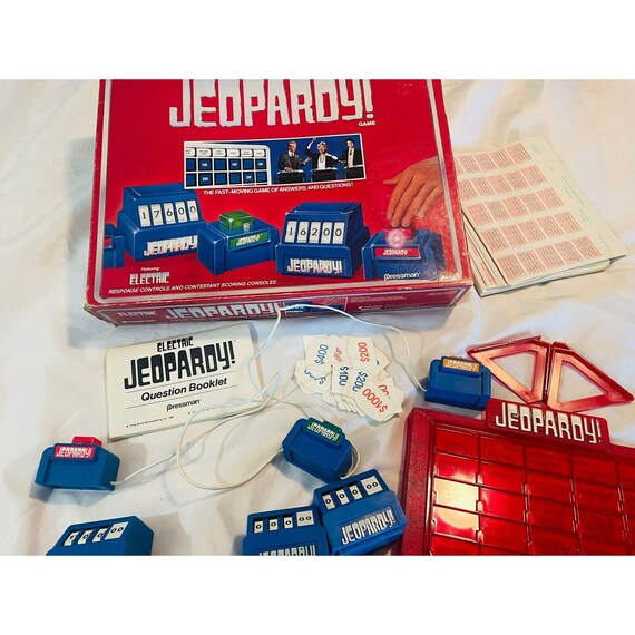 Jeopardy Board Game Pressman