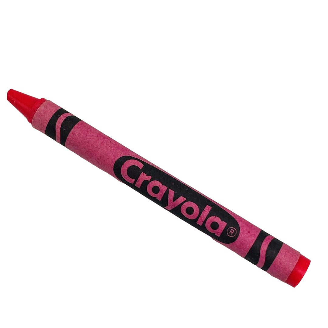 Hot Magenta Crayola Crayon Fluorescent Retired Permanent Name Change ...