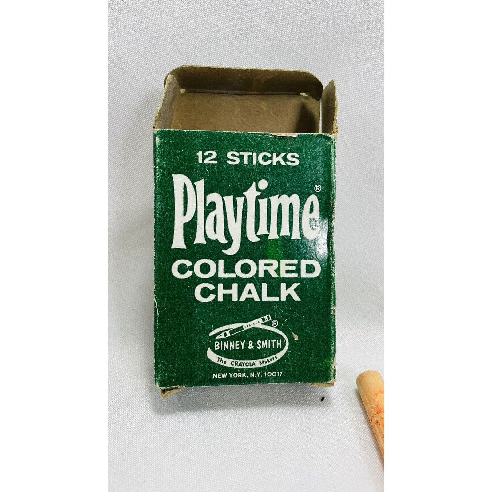 Crayola Box of Vintage Playtime Colored Chalk 11 Sticks Binney Smith ...