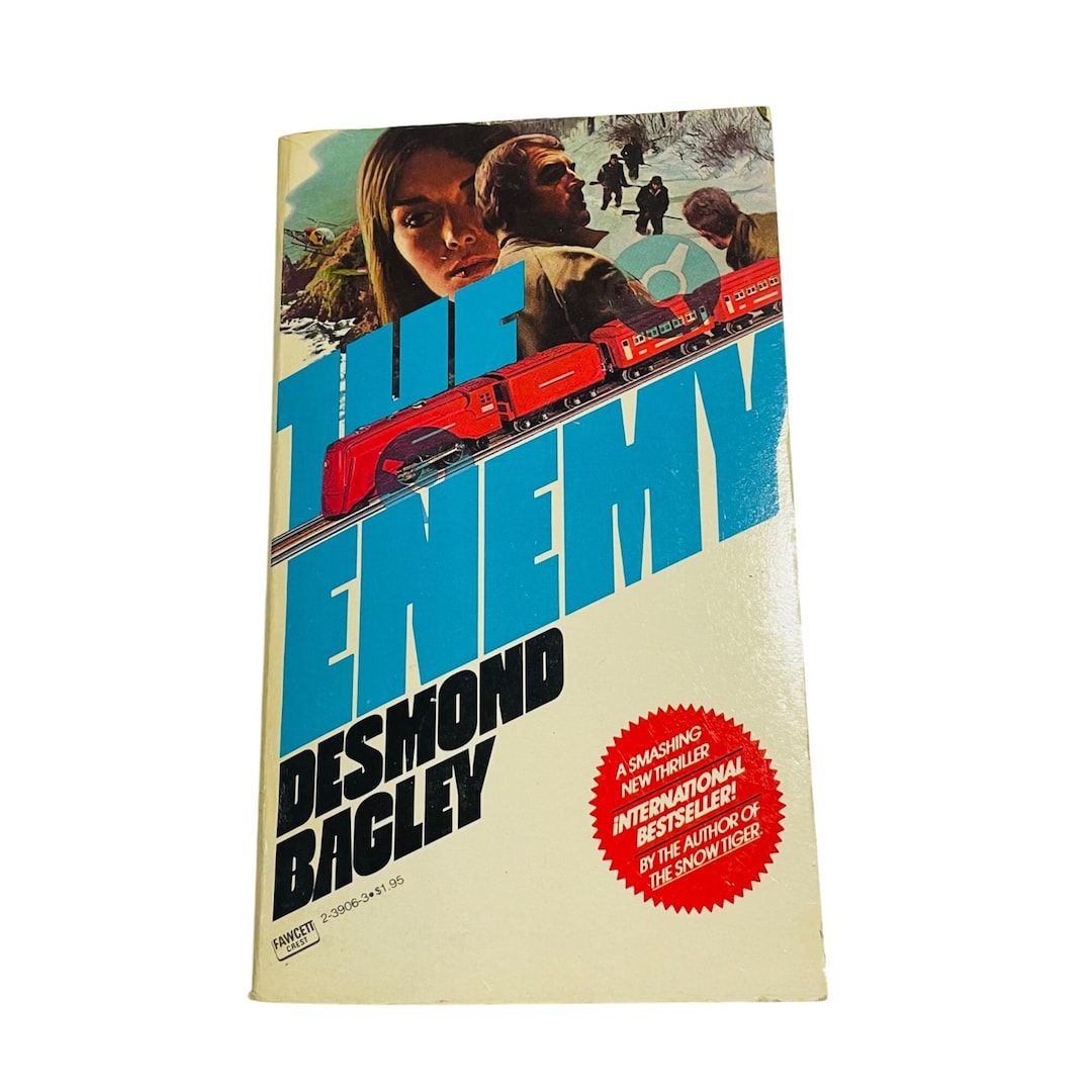 Vintage Desmond Bagley the Enemy Thriller Novel Paperback 1977 Book - Etsy