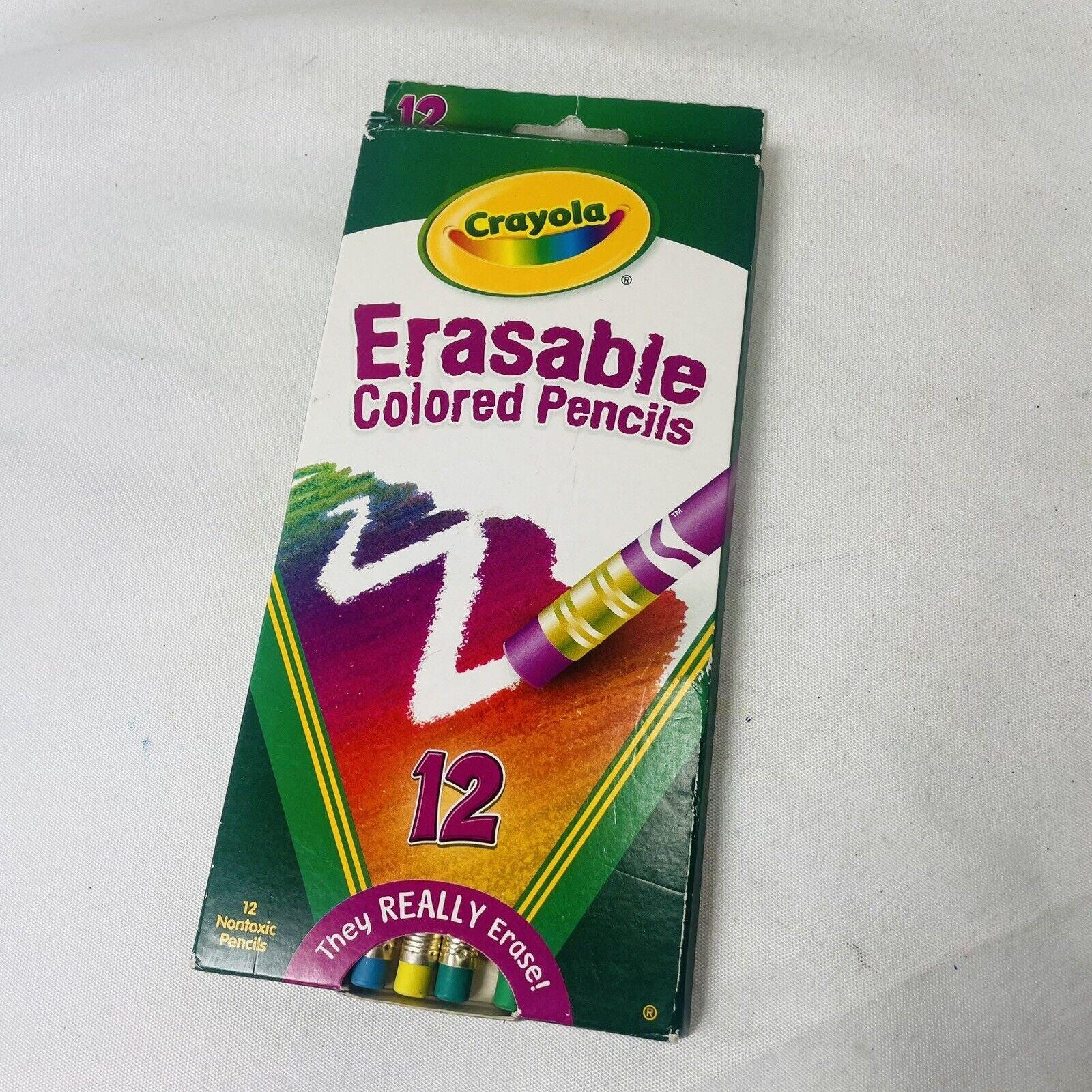 Crayola 10 Count Erasable Colored Pencils, Kids at Home Activities 2007 ...
