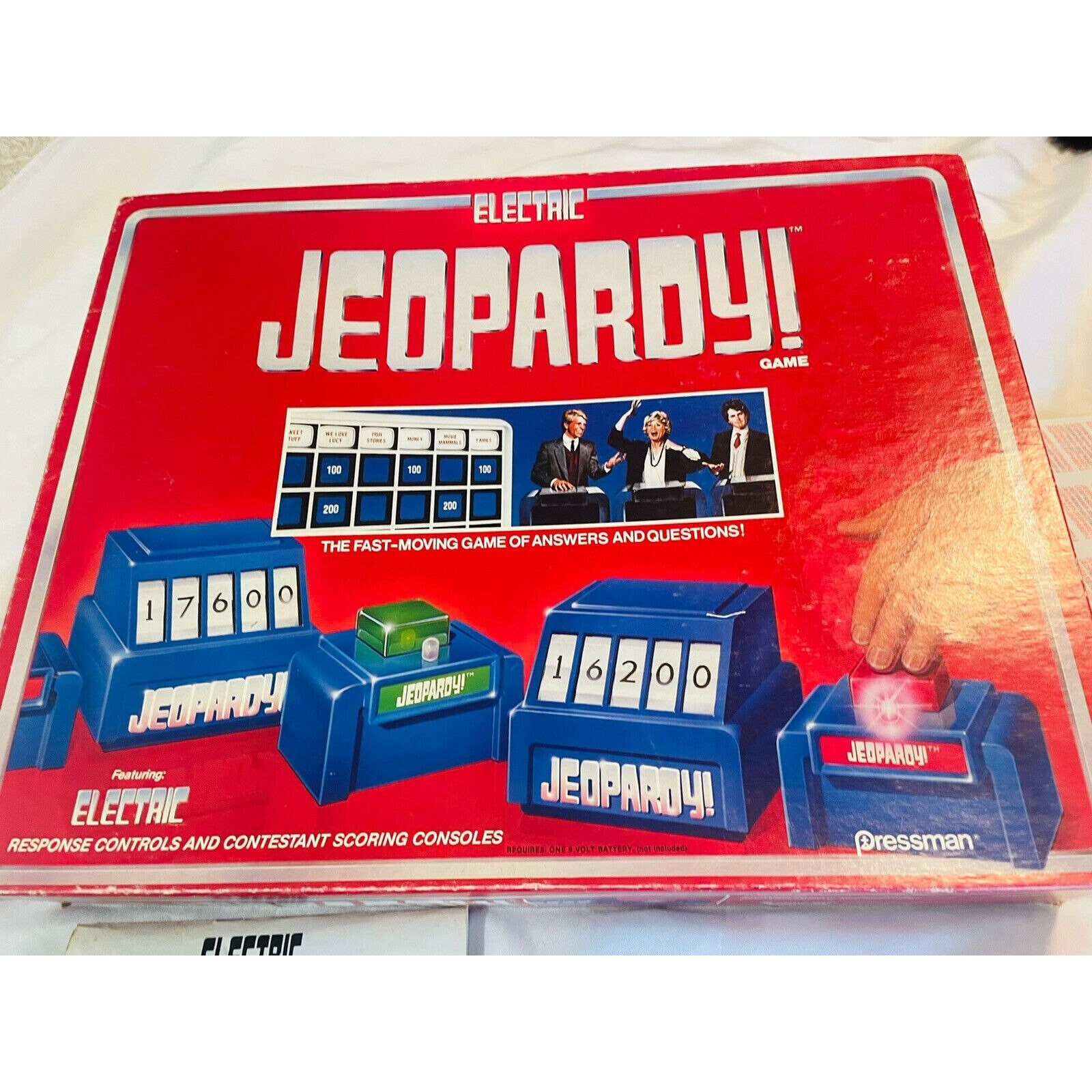 Jeopardy Board Game Pressman