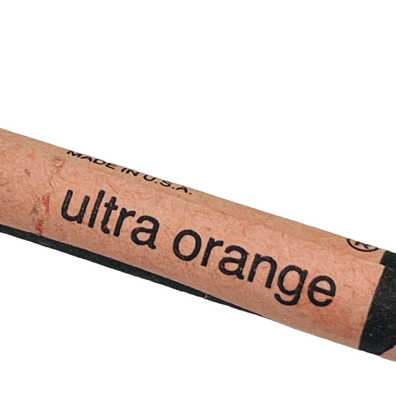 Ultra Orange Crayola Crayon Fluorescent Retired Permanent Name Change ...