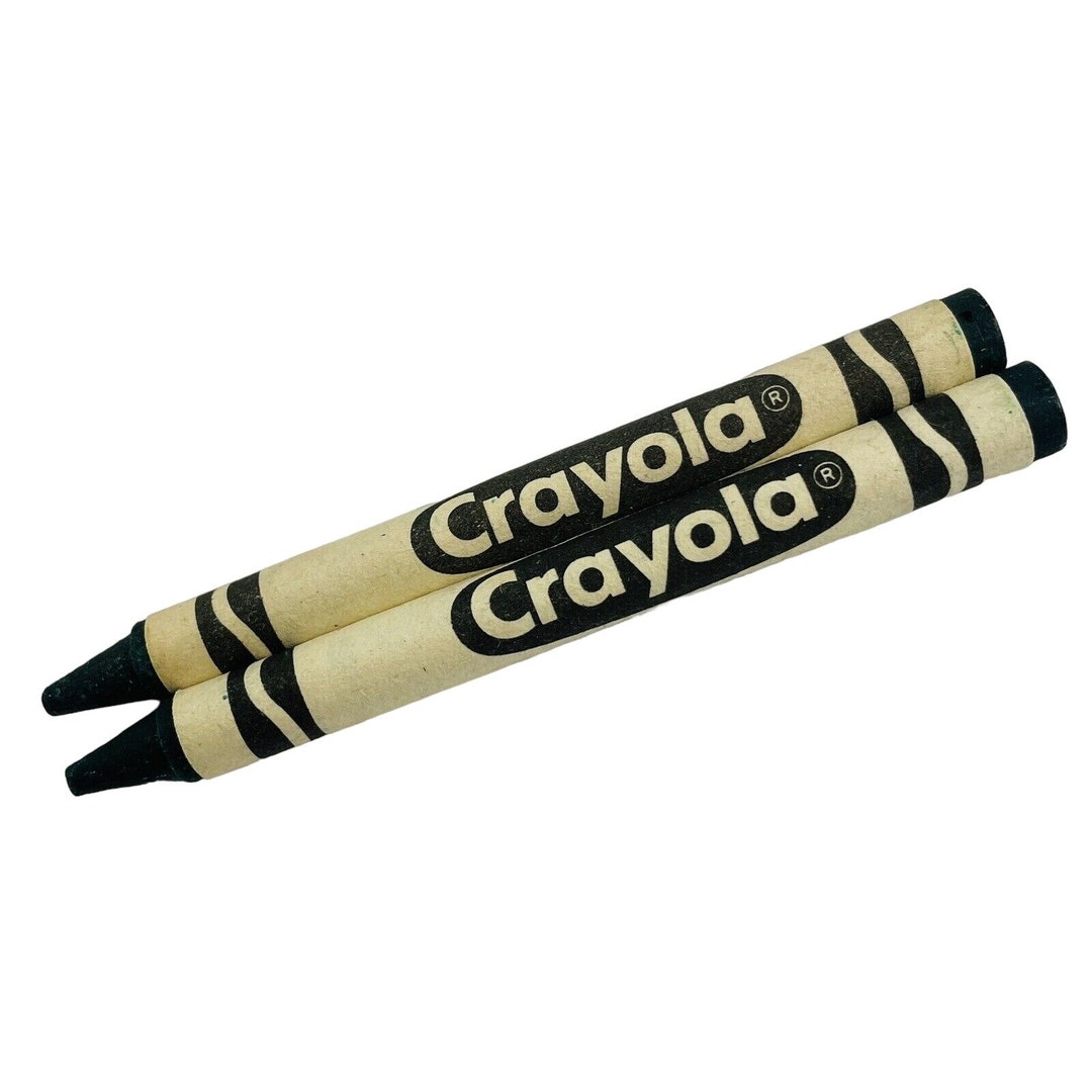 GOLD and COPPER Crayola Crayon Retired Formula Bronze Oxidized Vintage ...