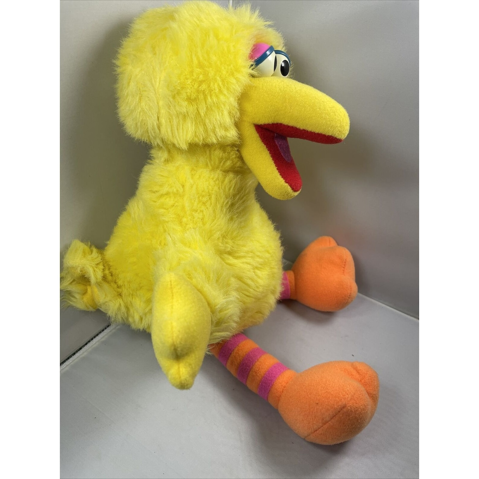 Big Bird Vintage Sesame Street Yellow Plush Animal Sesame Street ...