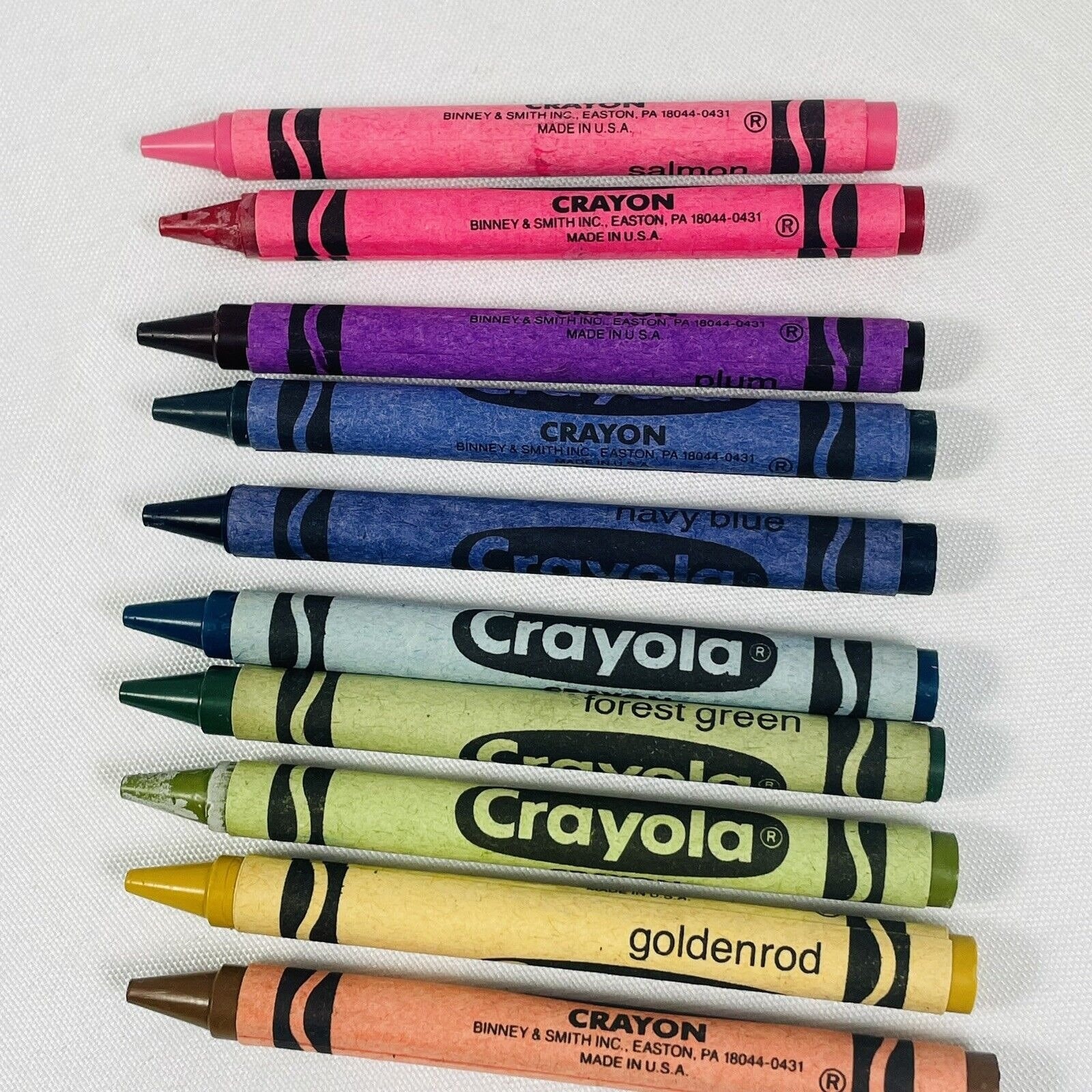 Crayola Crayon Hard to Find Colors Lot 10 Vintage Binney & Smith - Etsy