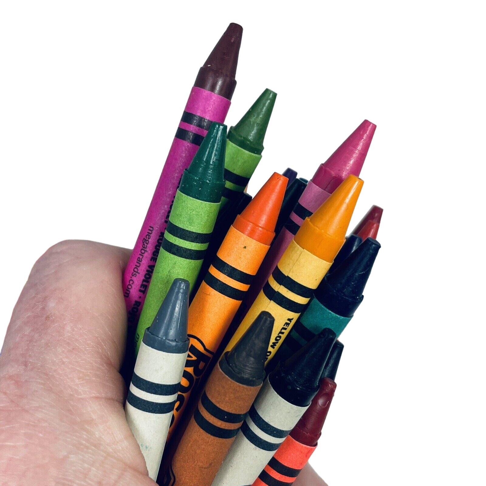 Roseart Mega Crayons Bonus 27 Smooth Draw Color Discontinued Rose Art ...