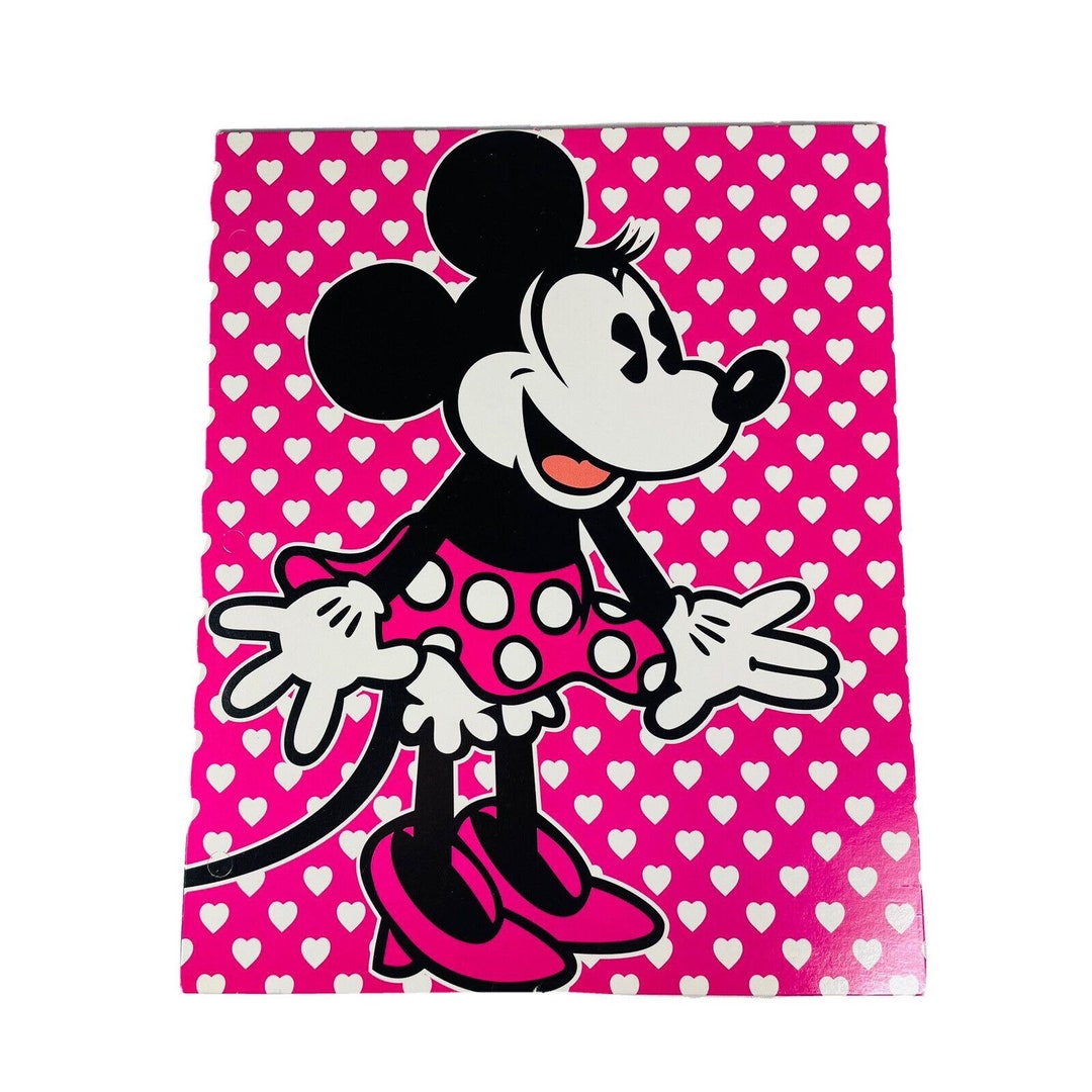 Disney Minnie Mouse Stuff Kids 3 Ring Folders for Binder - Etsy