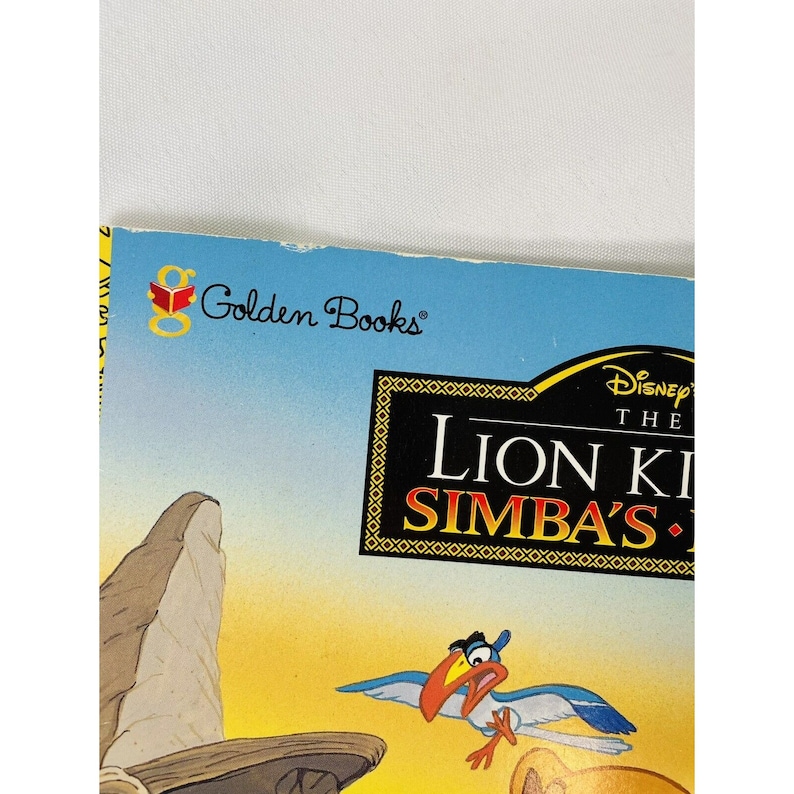 Simba's Pride: Disney's Lion King II Golden Book and - Etsy